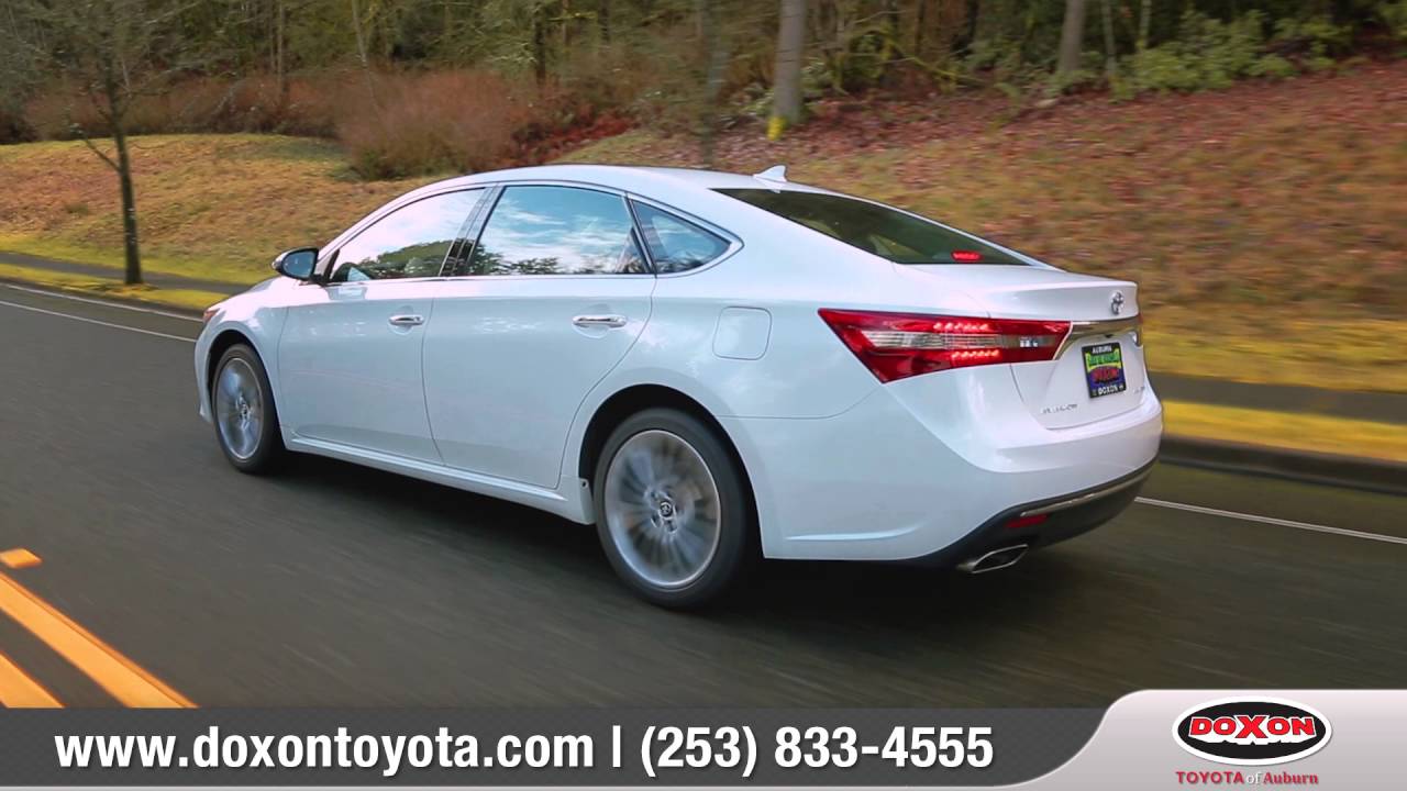 2016 Toyota Avalon Review | Doxon Toyota of Auburn - YouTube