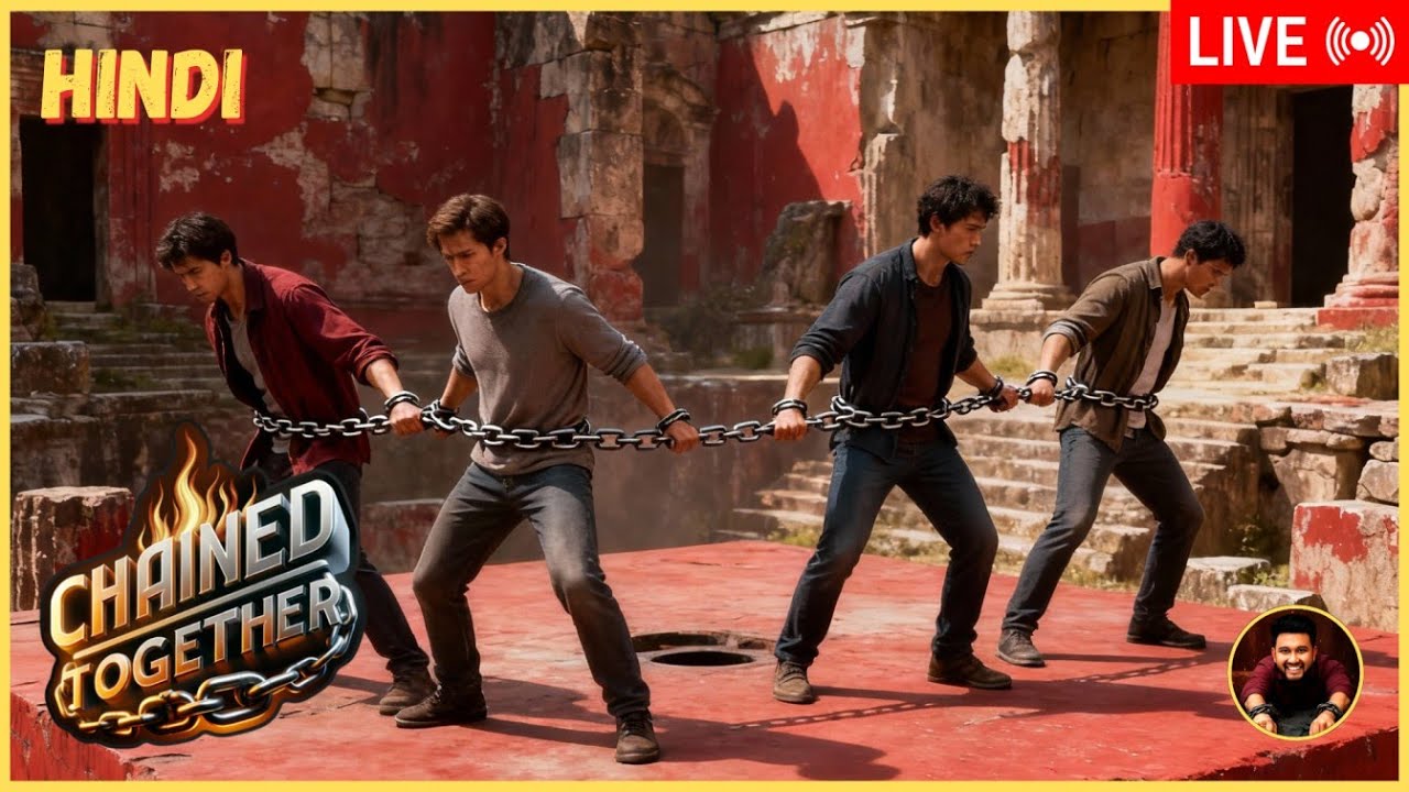 Chained Together City to Heaven | Hindi Co-Op Chaos with @gamecreed5881 ...