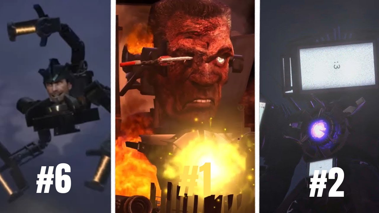 TOP 10 STRONGEST CHARACTERS IN SKIBIDI TOILETS 😱🔥 - YouTube