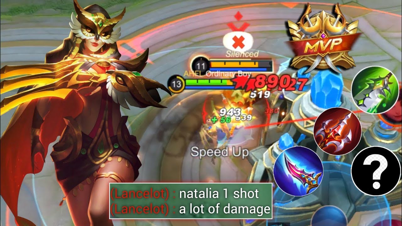 Natalia Best Build to Torture Squishy Heroes | Top Global Natalia ...
