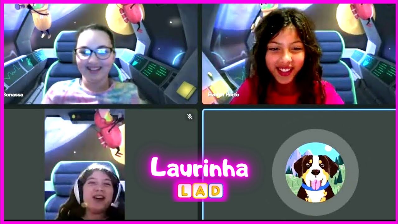 Laurinha jogando Gartic Phone com a Giovanna e Sophia - Clubinho da ...