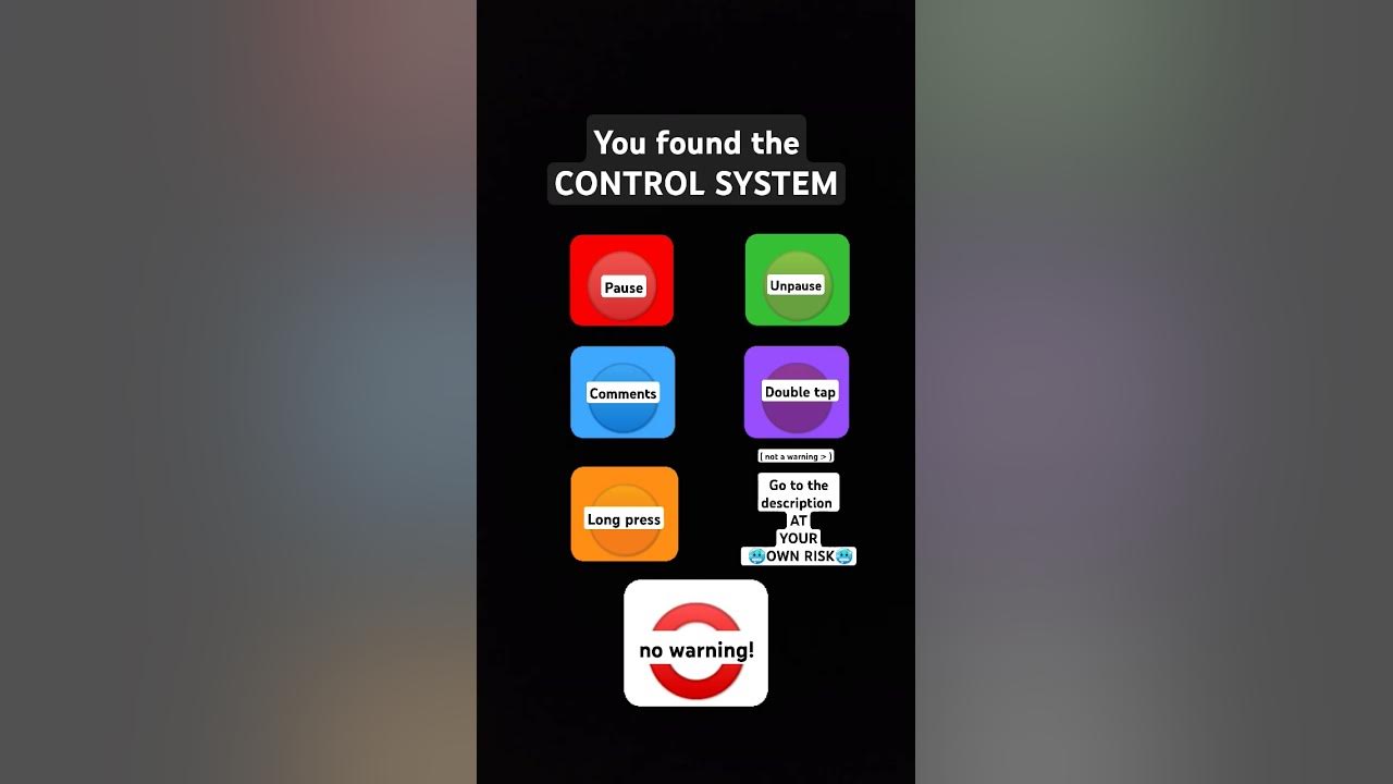 You Found The Control System🎉shorts Controlsystem Havefun Youtube