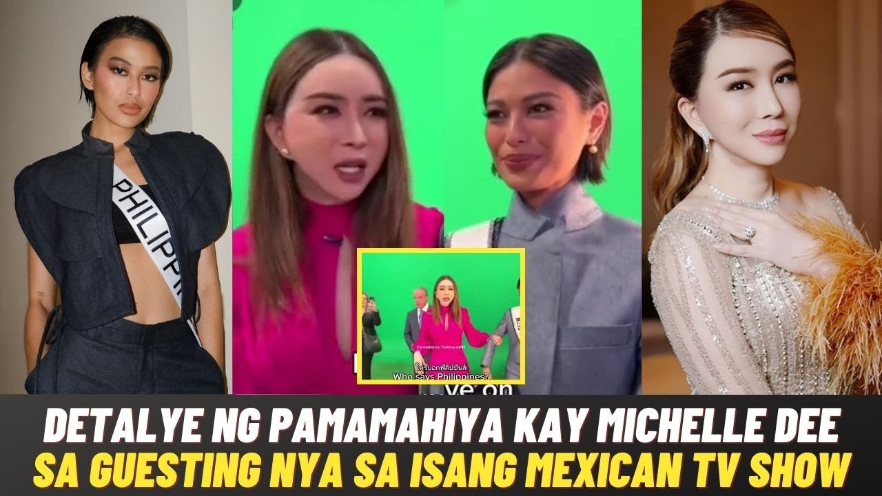BUONG DETALYE ng PAMBABASTOS kay Michelle Dee ng MISS UNIVERSE ORG ...