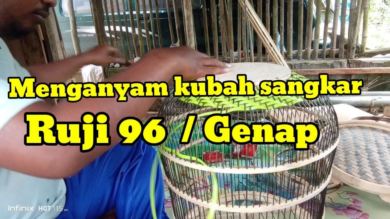 tutorial ngayam kubah sangkar perkutut - YouTube