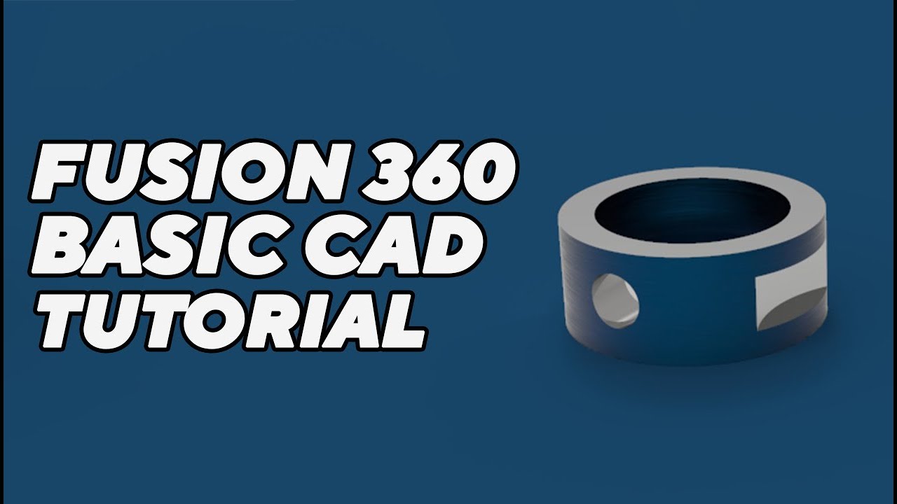 Fusion 360 Cad Exercise Modeling for Beginners - YouTube