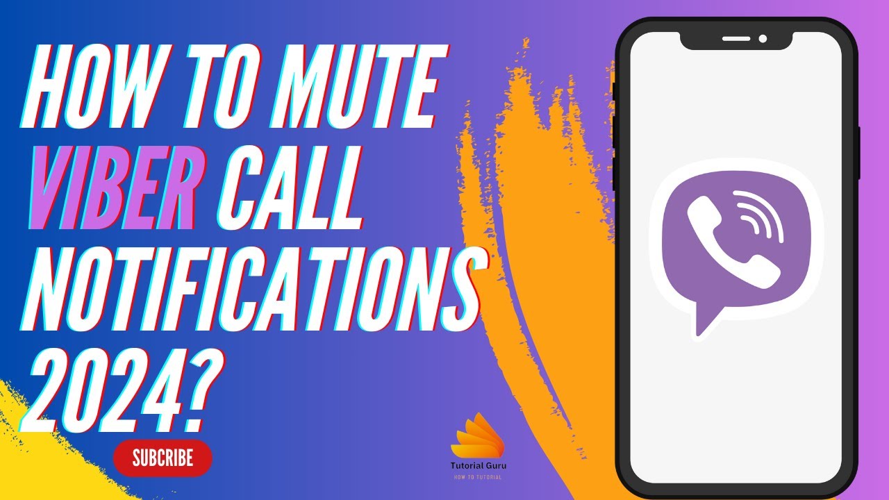 How to Mute Viber Call Notifications 2024? - YouTube