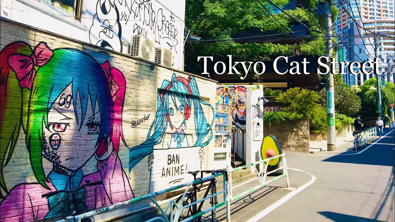 4K 60fps Ride & Walk - from Shibuya to Omotesando " Cat Street" 【June ...