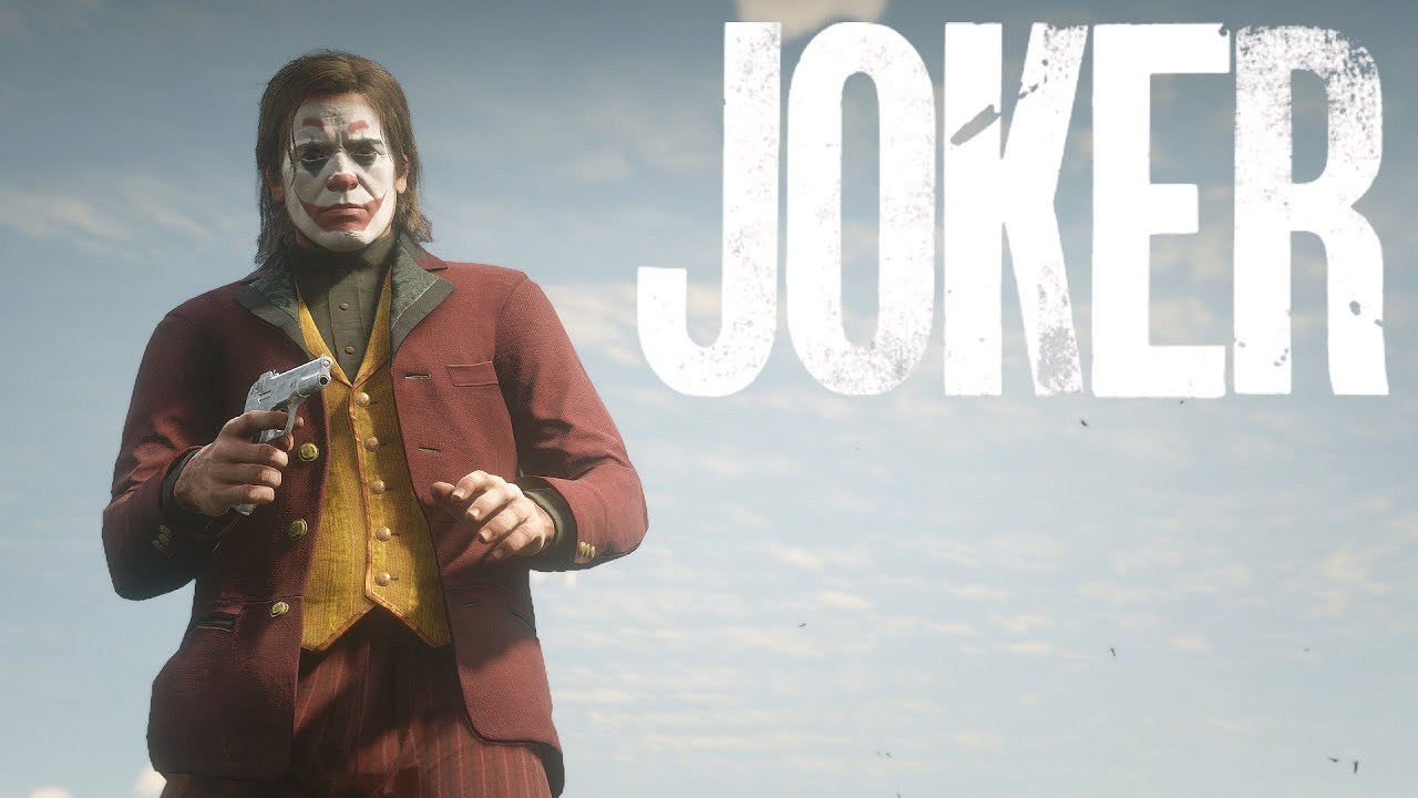 Arthur as Joker Joaquin phoenix Outfit (RDR2) Mod - YouTube