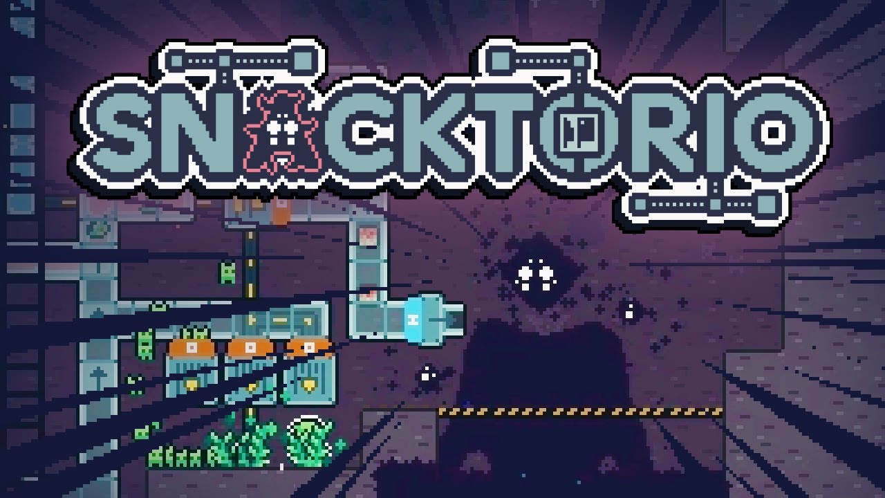 FACTORIO BUT YOU ARE MAKING SNACKS FOR MONSTERS! - SNACKTORIO - YouTube