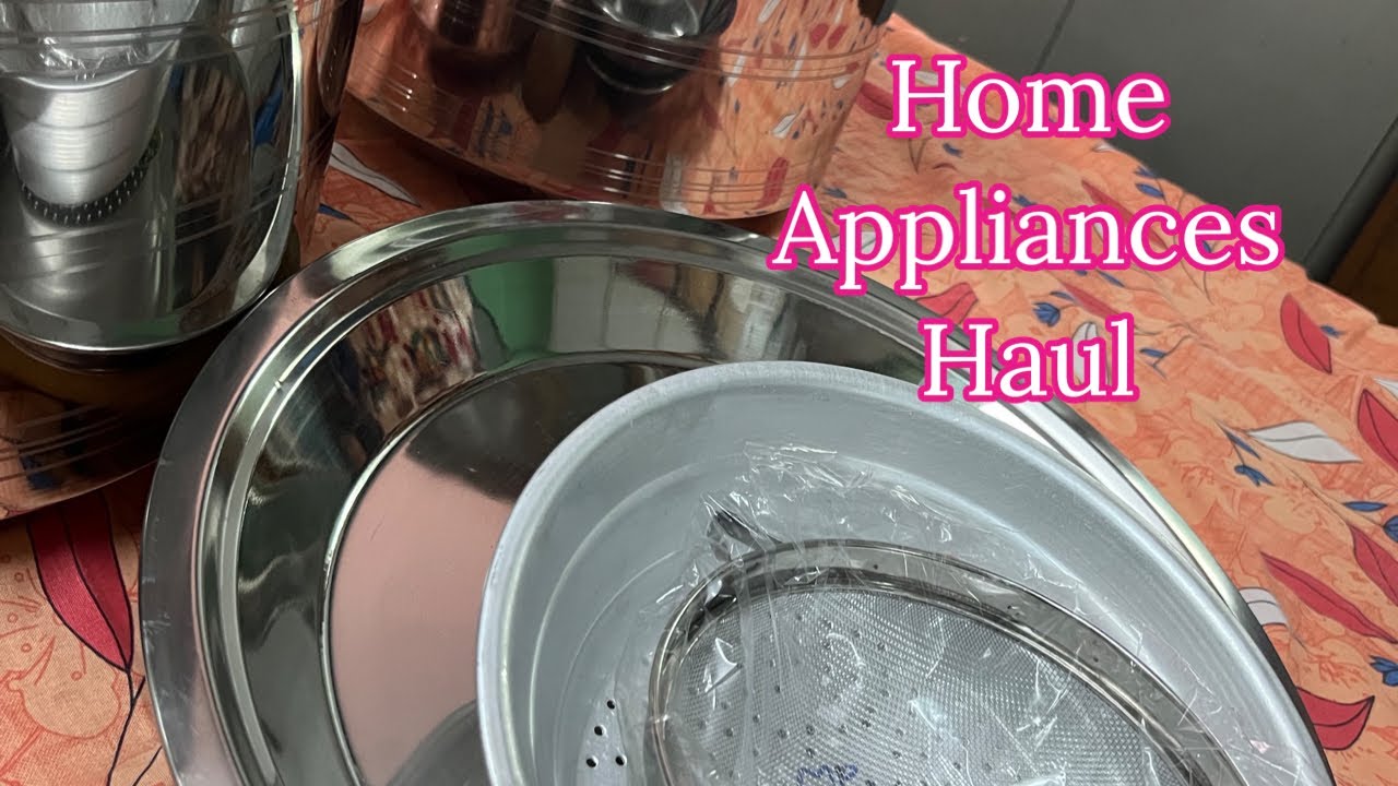 Random Home Appliances Haul From A Local Store | Haul Video | More ...