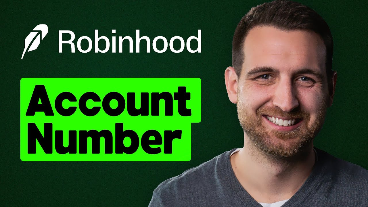 How to Find Robinhood Account Number - YouTube