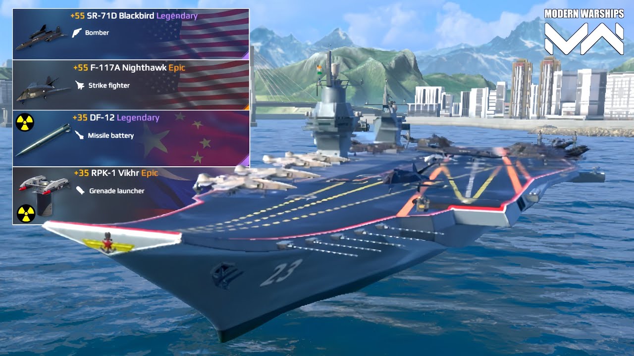 RF Shtorm With Full Nuclear Build Gameplay - Modern Warships Alpha Test ...