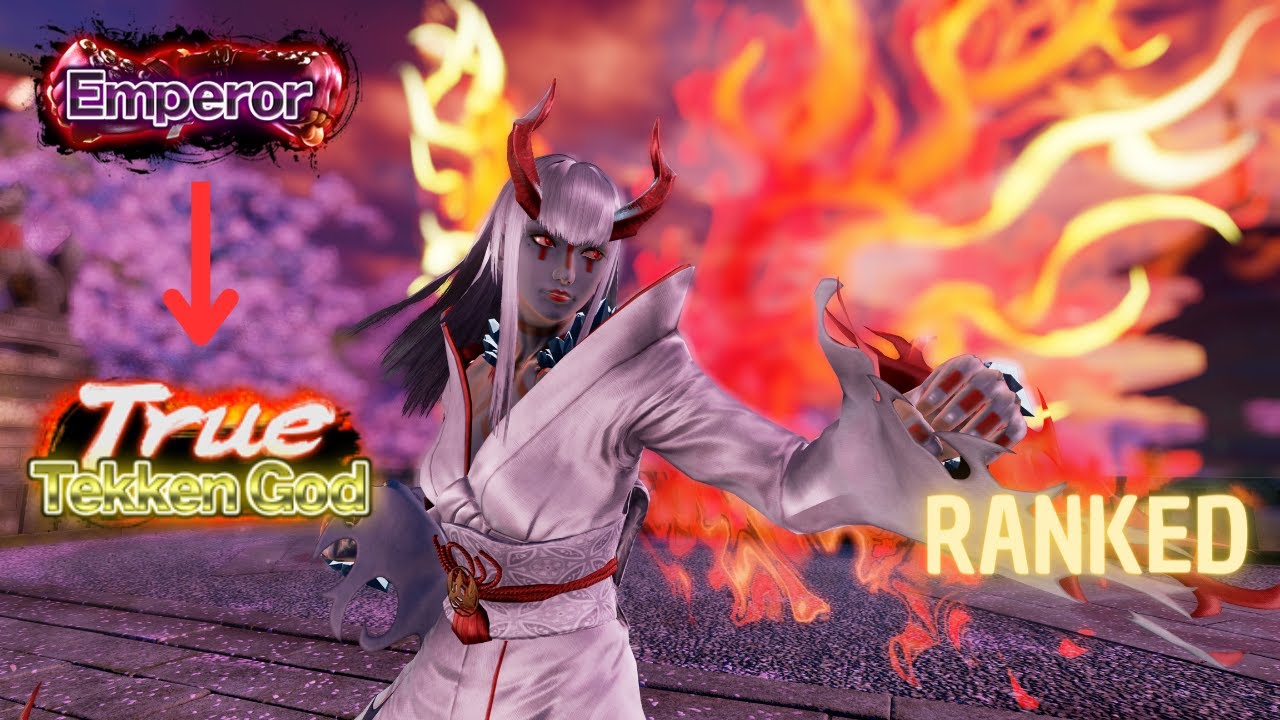 Kazumi Ranked from Emperor to True Tekken God! - YouTube