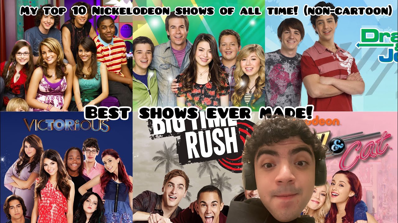 MY TOP 10 NICKELODEON SHOWS OF ALL TIME! (NON-CARTOON) - YouTube