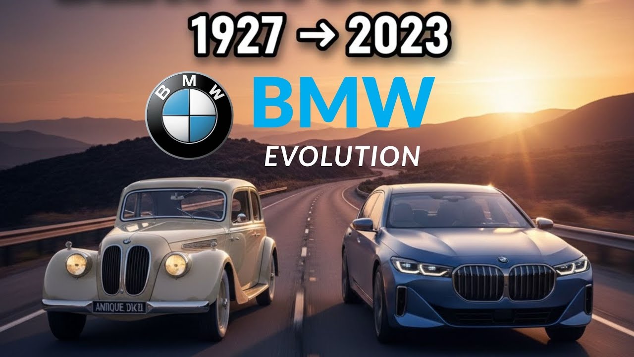 BMW Evolution 1927–2023 100 Years of Innovation in 3 Minutes - YouTube