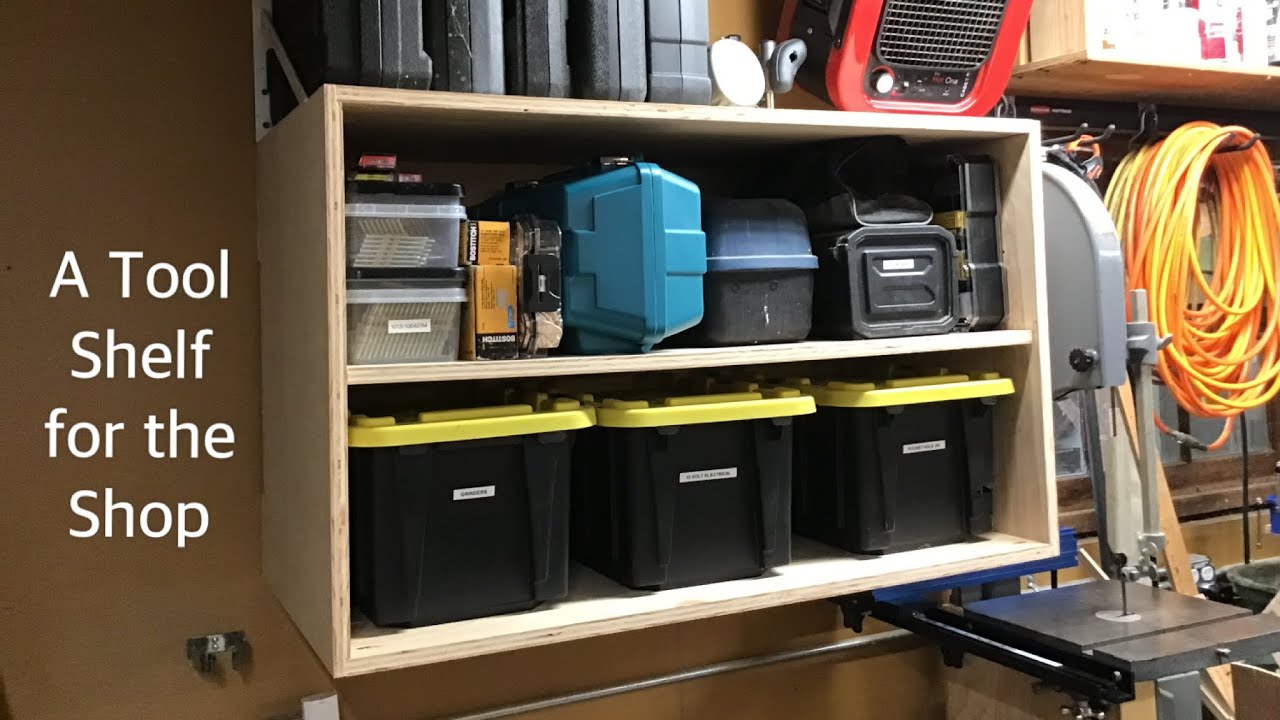 Bespoke Tool Shelf - YouTube
