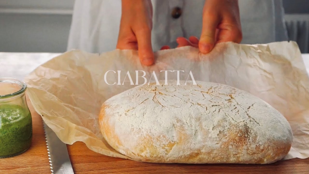 Ciabatta / How to cook ciabatta at home / Easy Recipe - YouTube