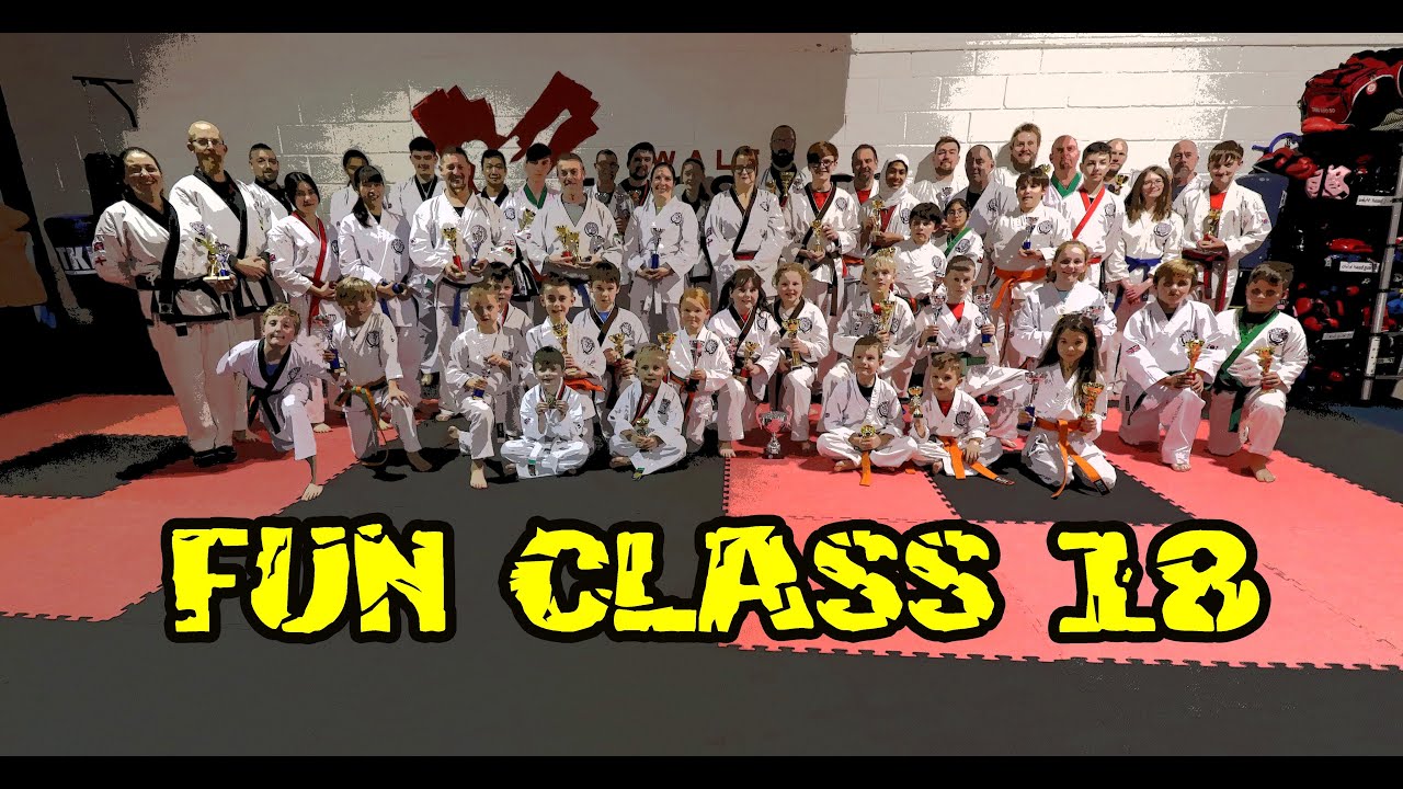 Heads of the Valleys Tang Soo Do - Fun Class 18 - YouTube