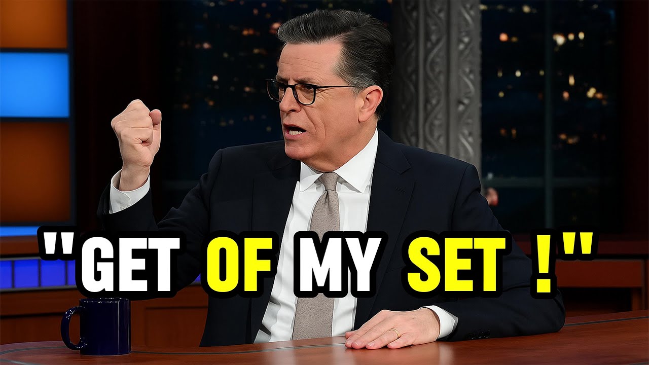 JD Vance Colbert Clash Turns Chaotic as Senator Gets Kicked Off The ...