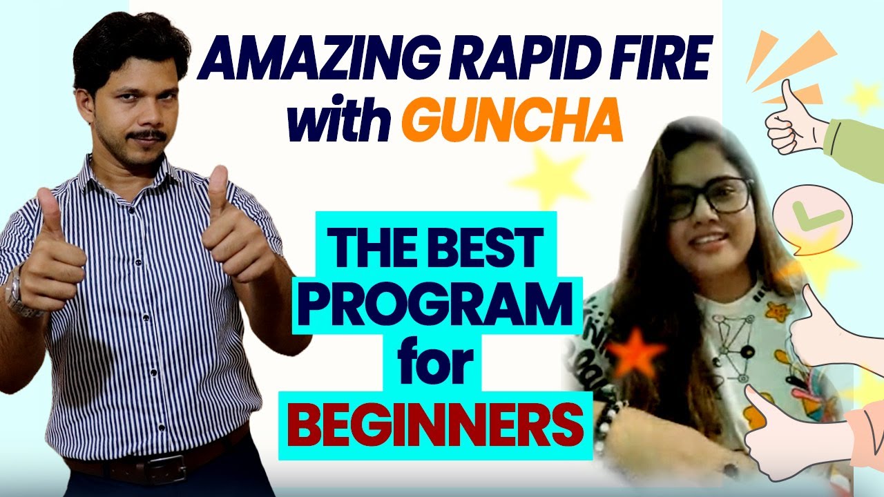 AMAZING RAPID FIRE WITH GUNCHA - YouTube