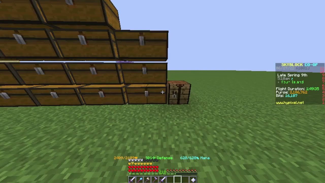 smh getting overflux capacitor at 128k exp (hypixel skyblock) - YouTube