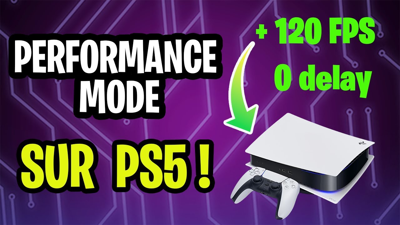 Comment AVOIR le MODE PERFORMANCE sur PS5 ! - YouTube