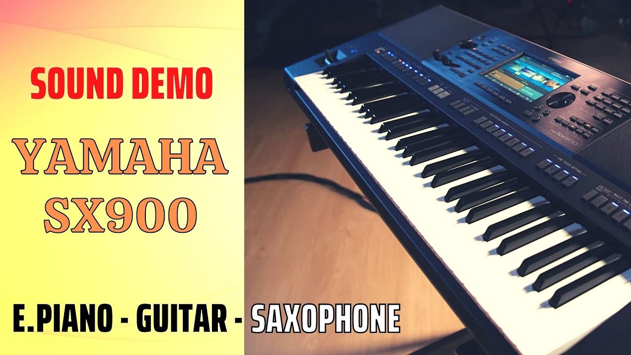 Yamaha PSR-SX900 Sound Demo - ALL PLAYING NO TALKING - YouTube
