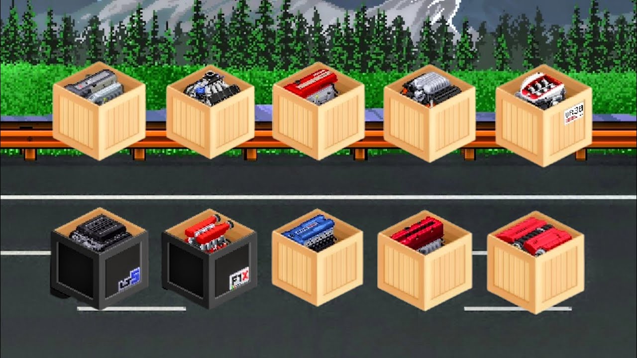 pixel car racer - The difference between the sounds of the engines ...