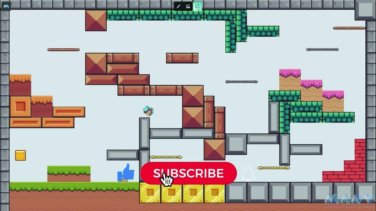Game Dev Chronicles: Bringing 2D Ideas to Life| MANU #NoCode Video Game Maker - YouTube
