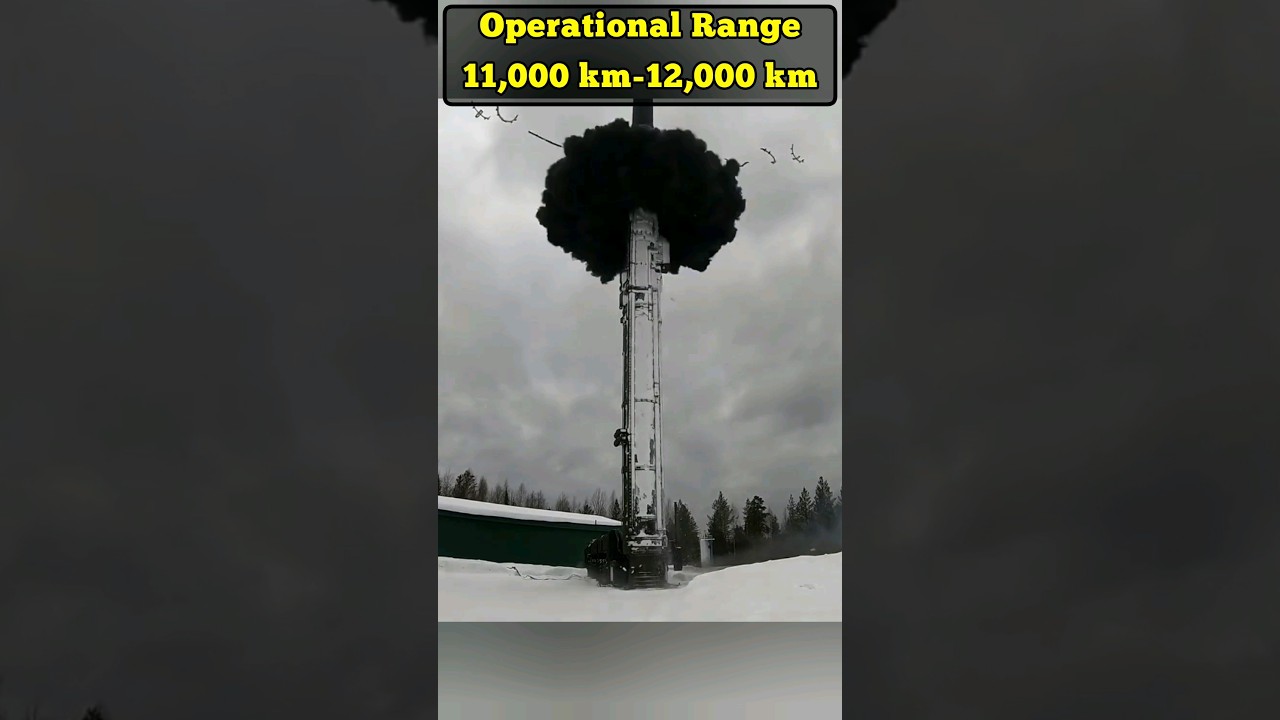 RS-24 Yars Russian intercontinental ballistic missile | MIRV ...