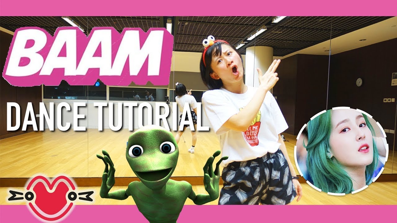 MOMOLAND(모모랜드) BAAM Dance Tutorial | Full w Mirror [Charissahoo] - YouTube