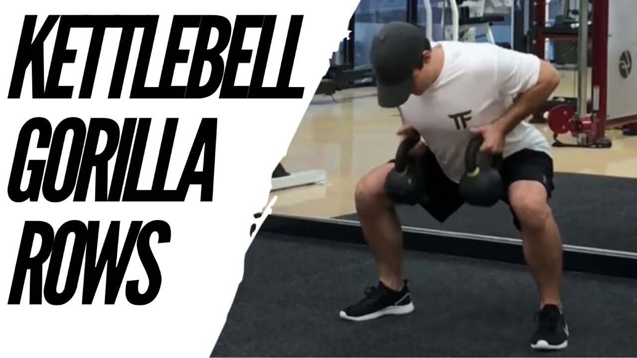 Dual Kettlebell Gorilla Row [Bent Over Row Alternative] - YouTube