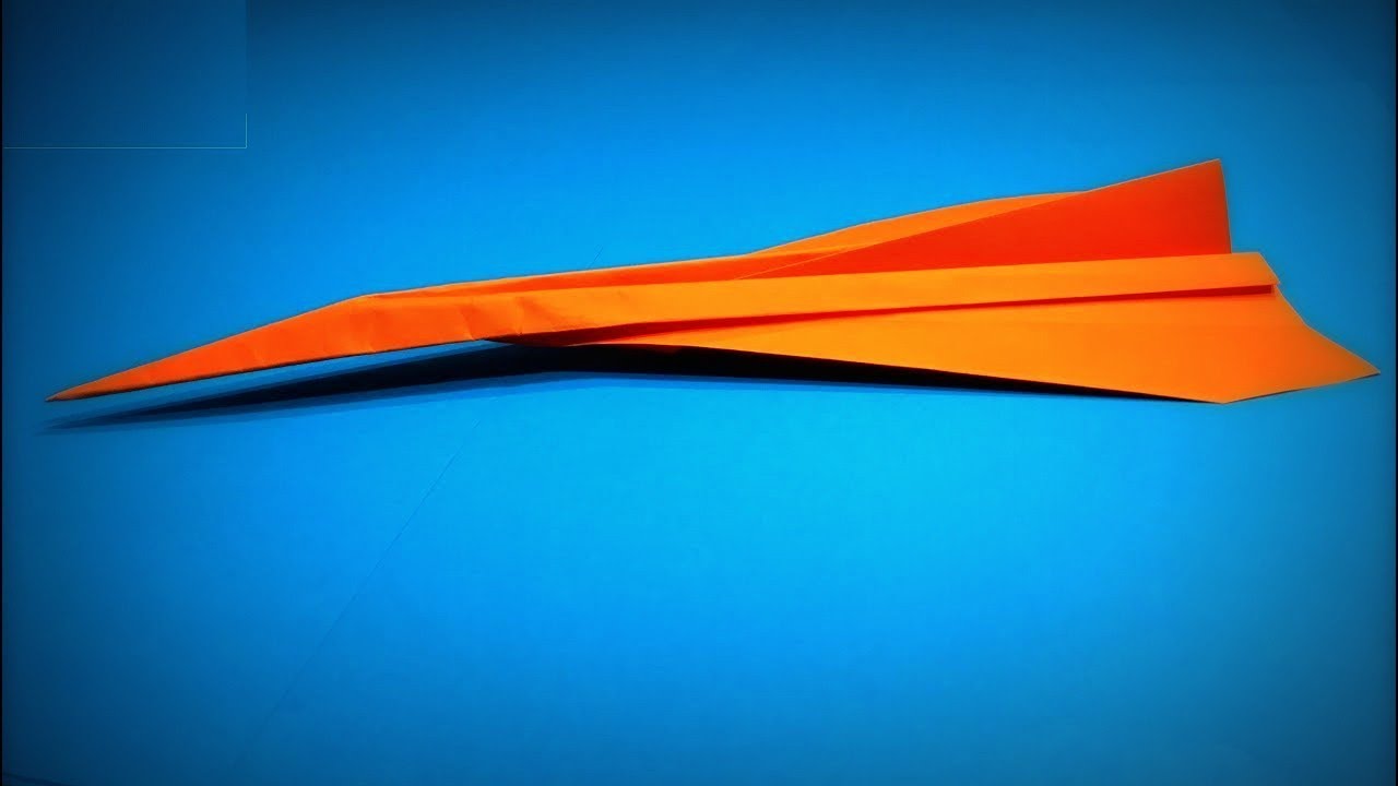 Origami Airplane | How to Make a Paper Airplane Concorde DIY - Easy ...