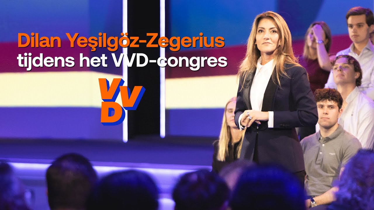 "Nederland staat voor een fundamentele keuze". Dilan Yeşilgöz tijdens ...