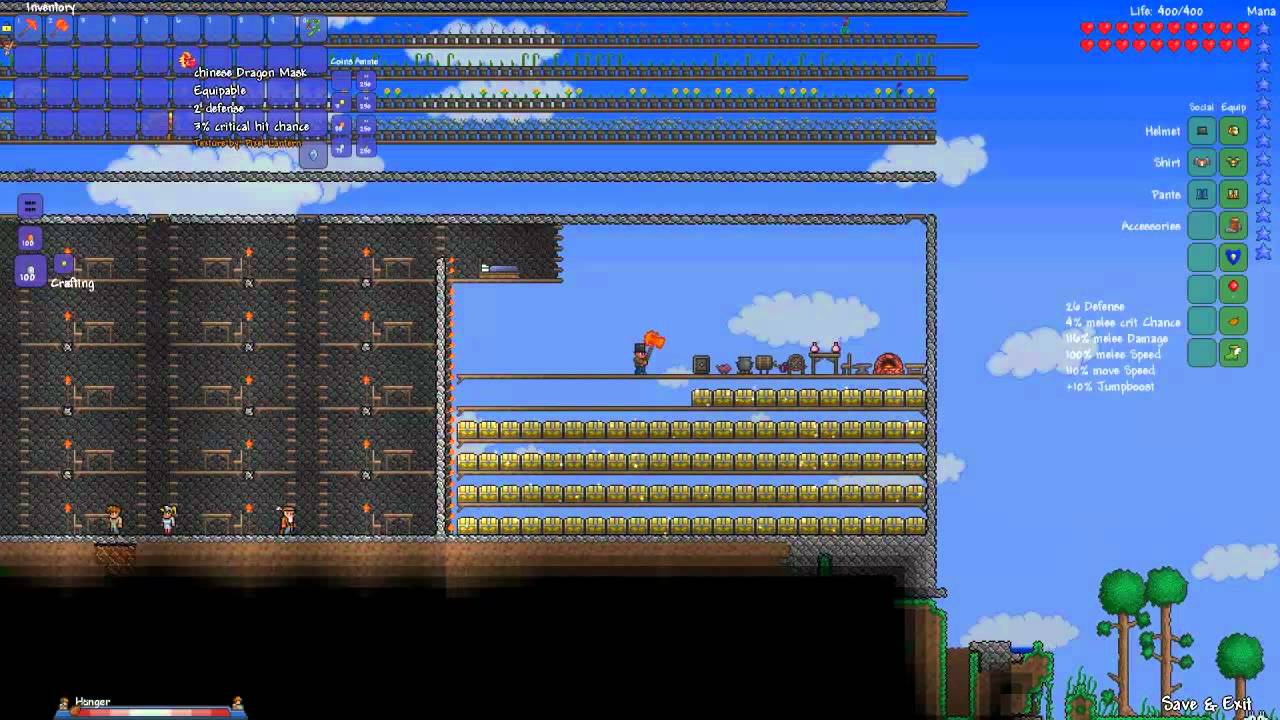 Terraria Mod Showcase - Chinese Dragon Mask - Cmod Quick Wiki ...