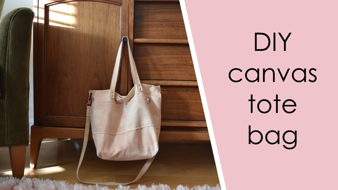 DIY Tote Style Bag Tutorial - YouTube