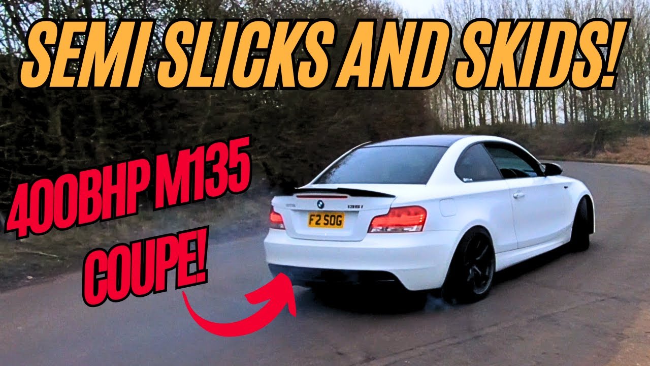 BIG SKIDS IN THIS STAGE 2+ BMW 135 coupe - PHAT RAGS EP.5! - YouTube