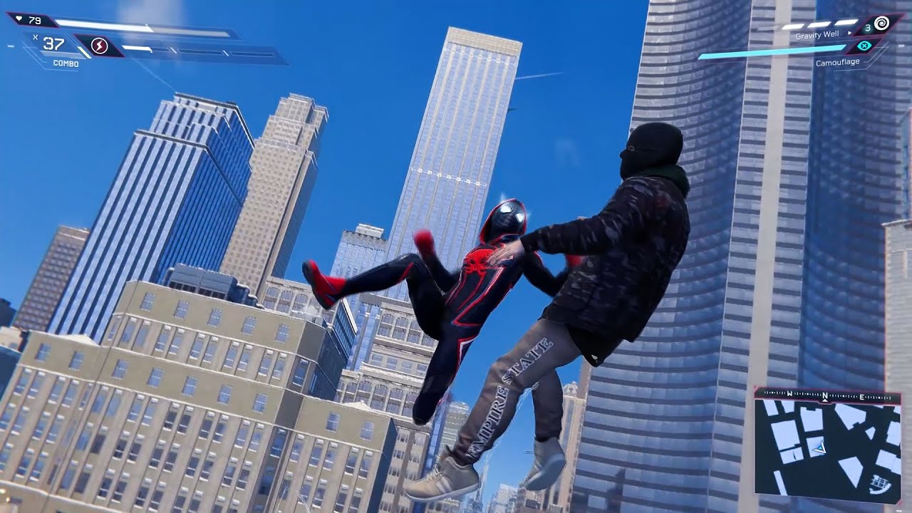 When Miles Morales Uses Venom's Super-Power Punch || SpiderMan Miles ...