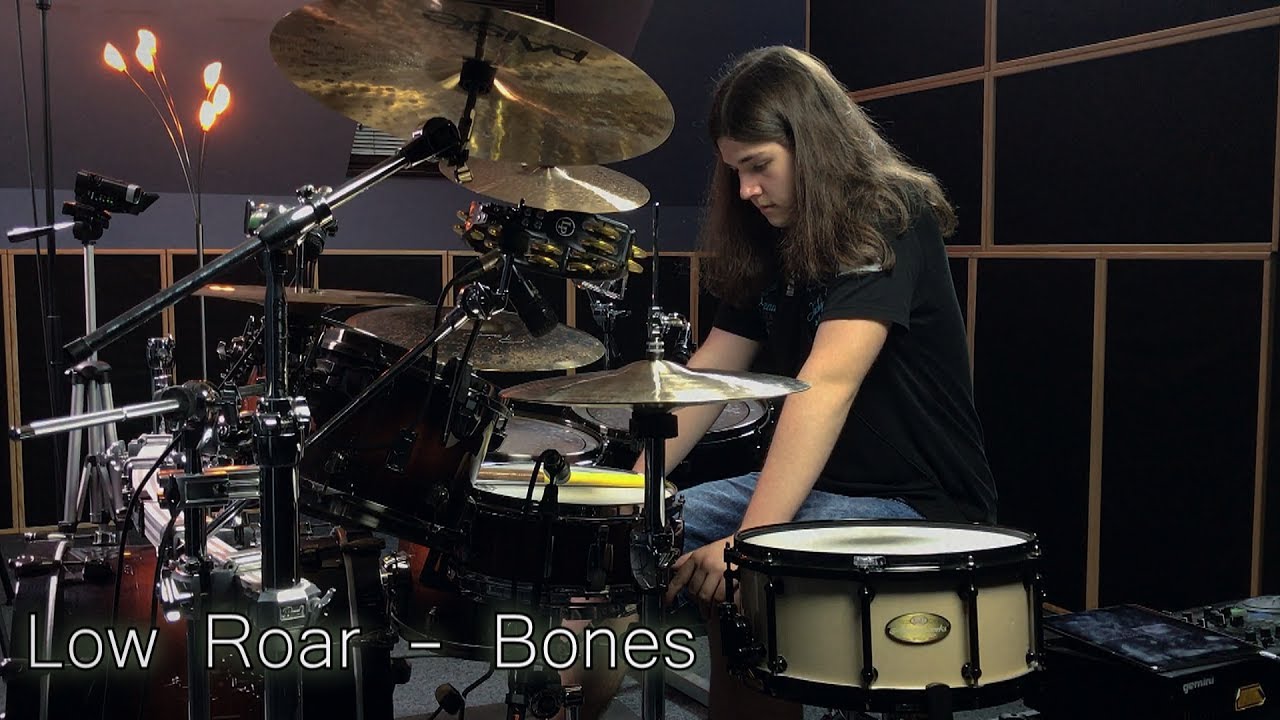 Low Roar - Bones - Adrian Trepka /// DRUM COVER - YouTube