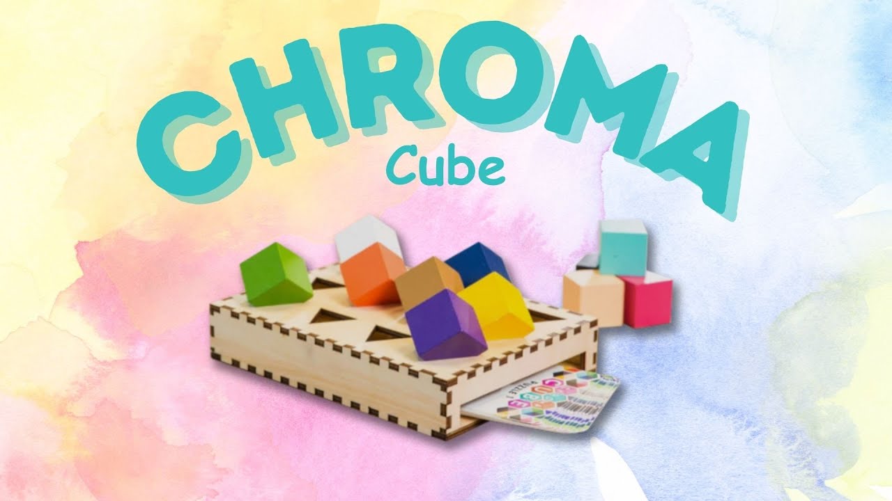 Another mind numbing puzzle, Chroma Cube, Level 14. Pack the pieces into the tray of the Chroma ...