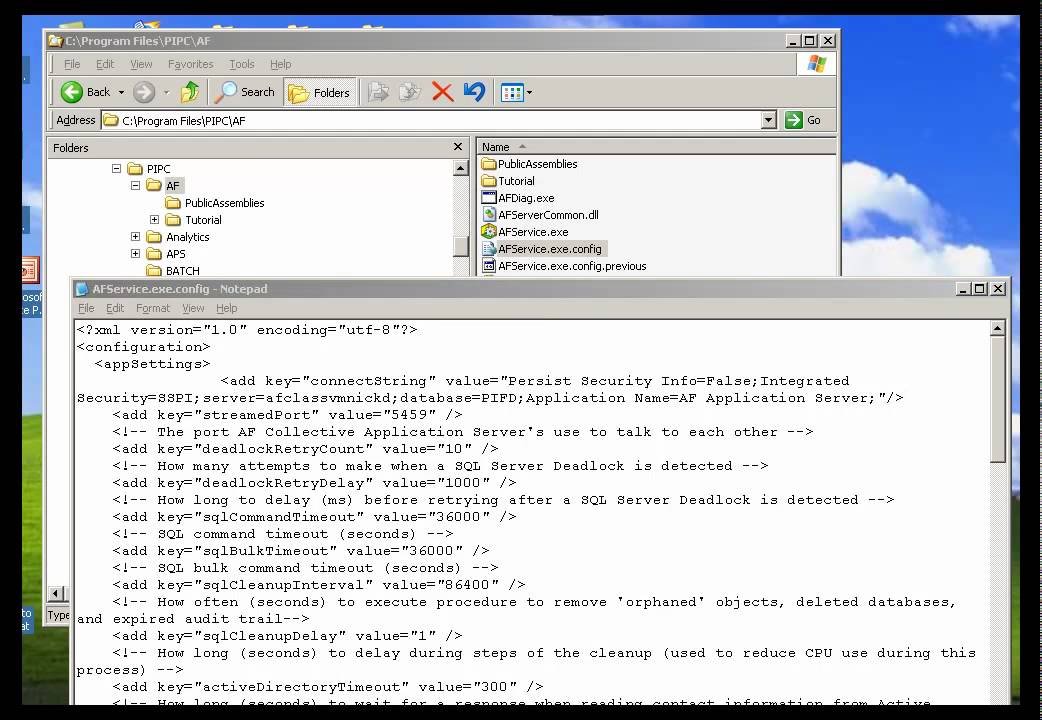 OSIsoft: Configure the AF Server to use SQL authentication. v2010 - YouTube