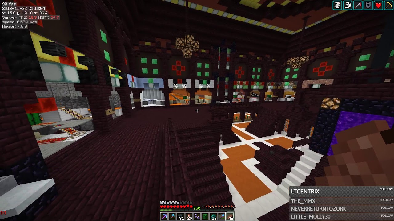 🔴[SciCraft]🔴 - Vanilla - Lag Optimizing The Quad Perimeter Nov 23 - YouTube