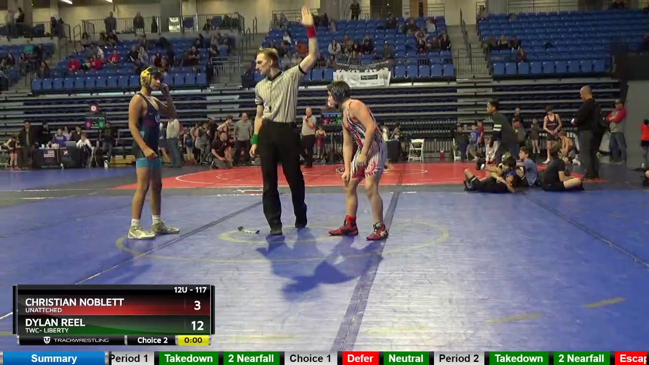 12U 117 Dylan Reel TWC- Liberty Vs Christian Noblett Unattched - YouTube