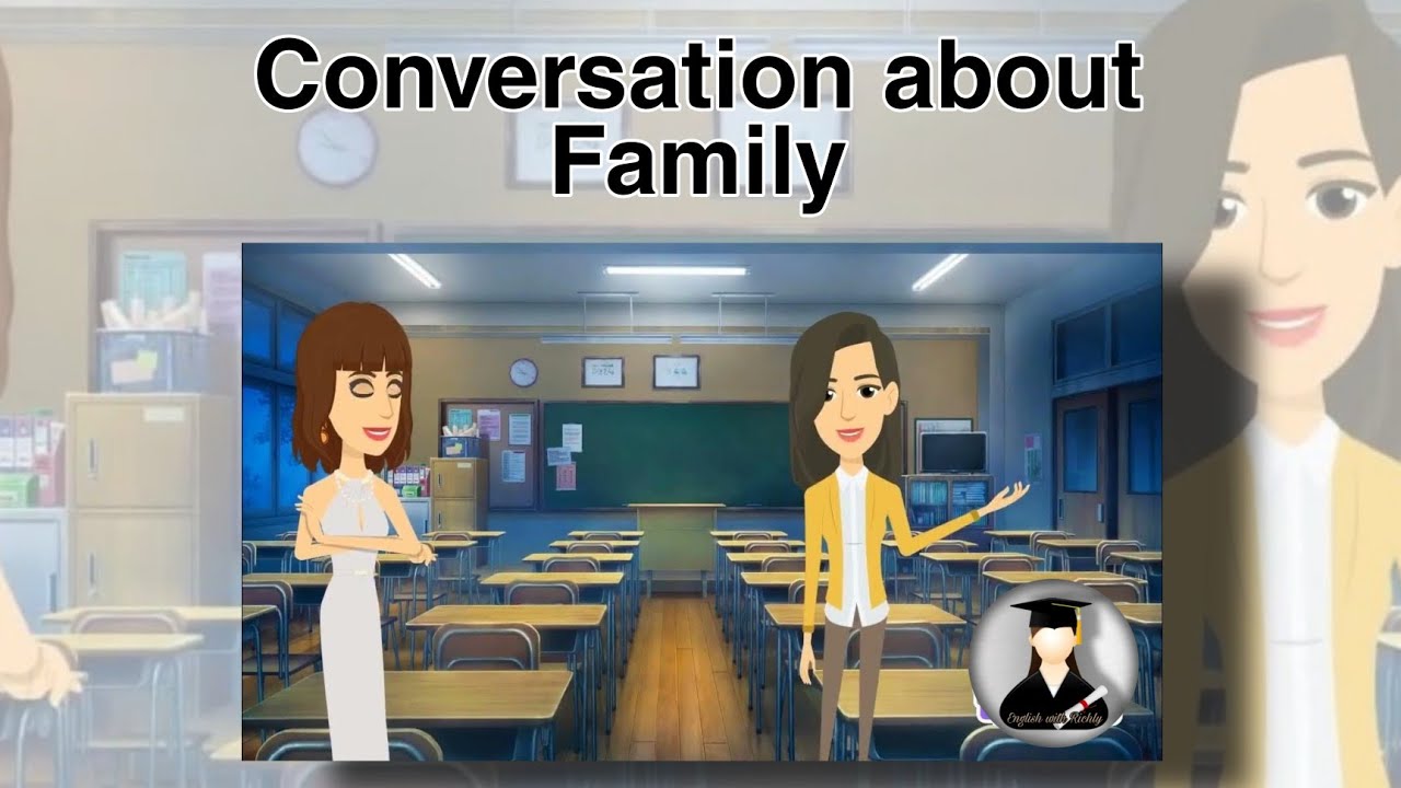 Conversation about Family in English - YouTube