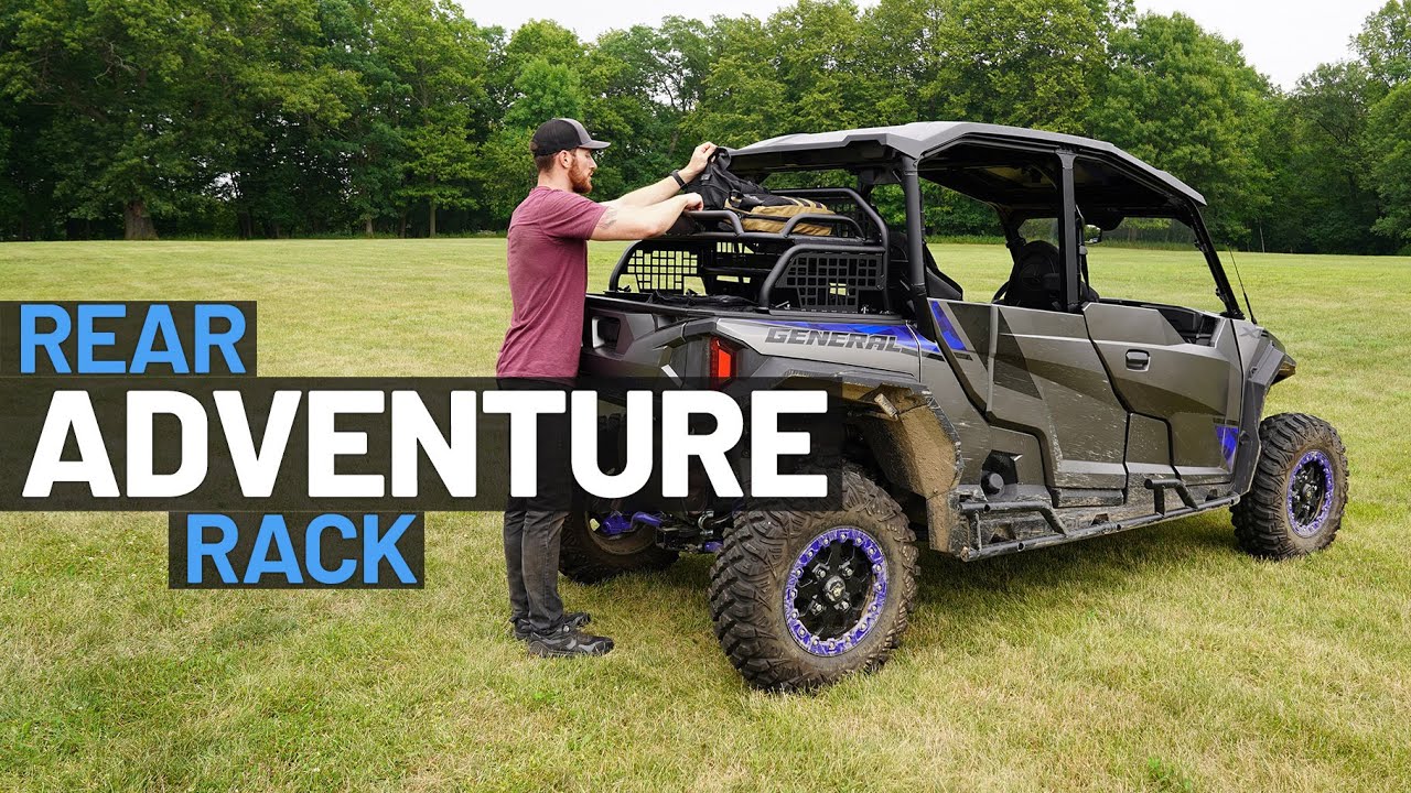 REAR ADVENTURE RACK! GENERAL MOD - TRAIL TALK EP. 19 | POLARIS OFF-ROAD ...