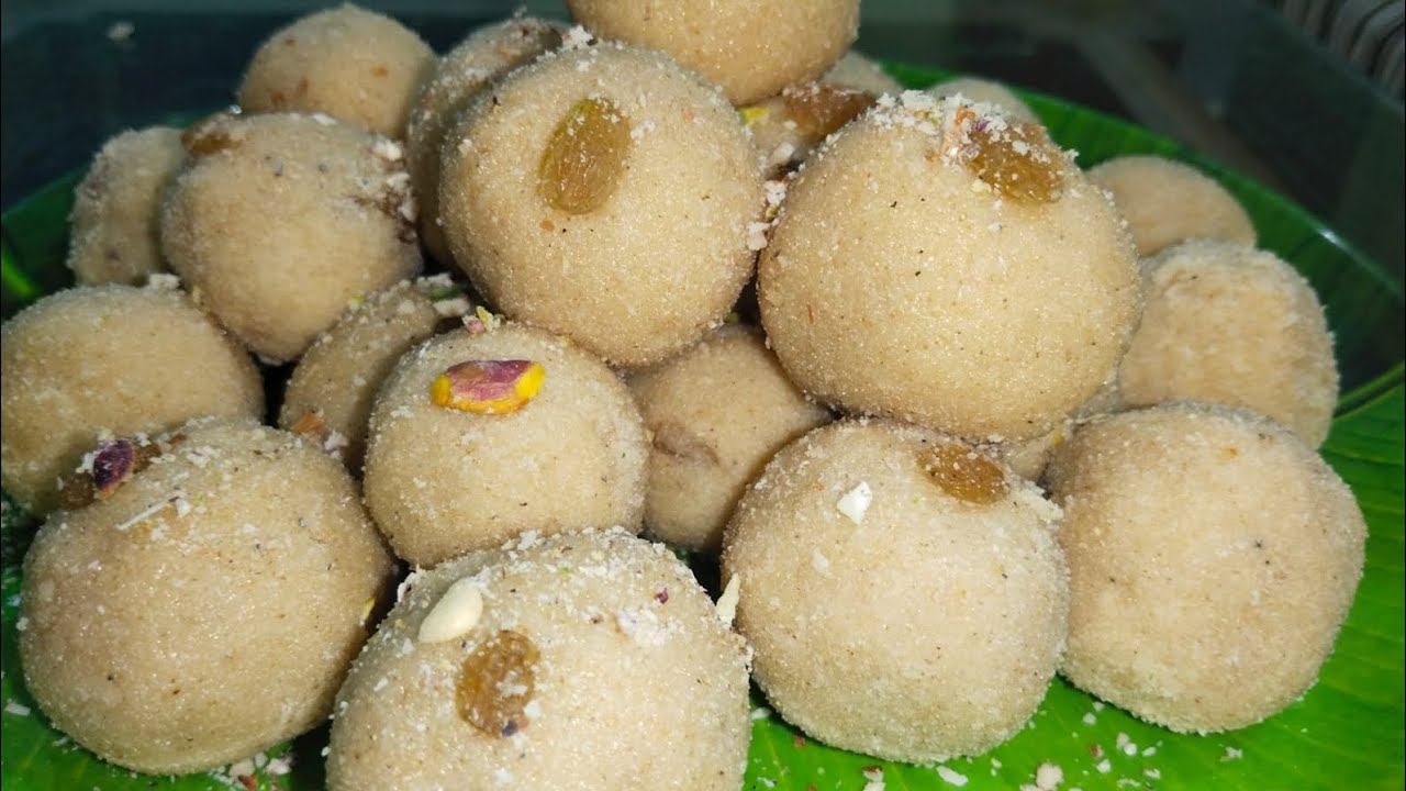 Rawa laddu recipe | रवा लड्डू रेसिपी | Food Corner | Laddu recipe - YouTube