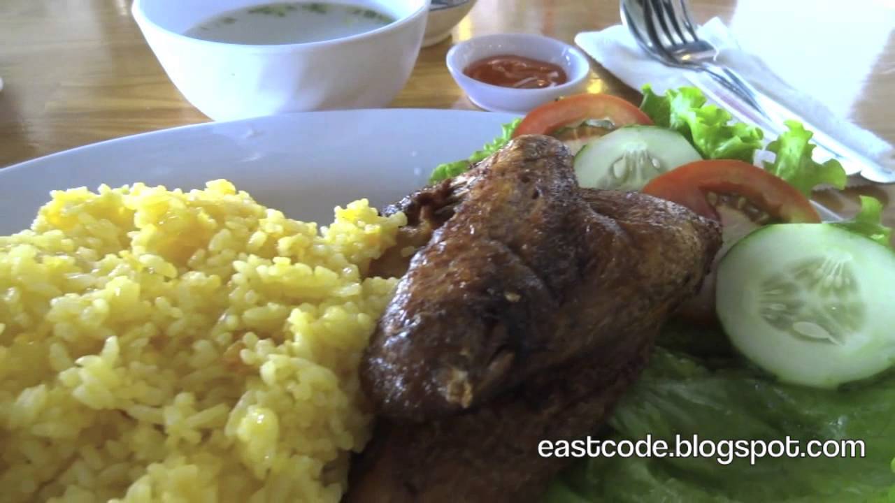 Com Ga Roti rice with roasted chicken Indochina Center food court Da ...