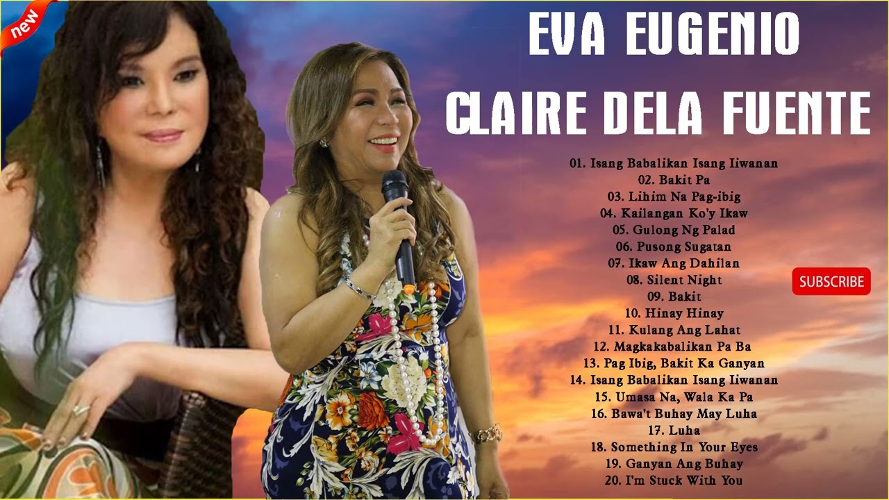 Eva Eugenio, Imelda Papin, Claire dela Fuente, Didith Reyes Best Hits ...