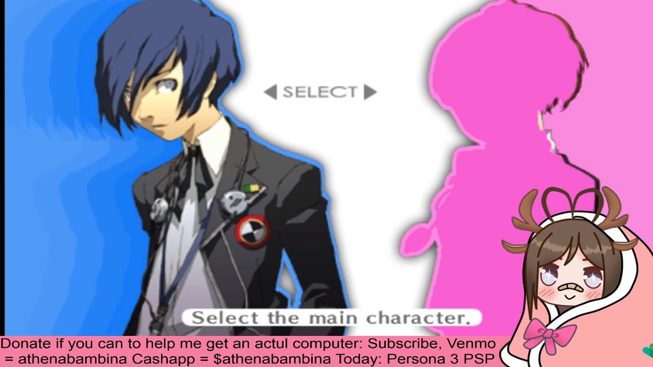 Athena Bambina Plays Persona 3 Portable (Part 1) - YouTube