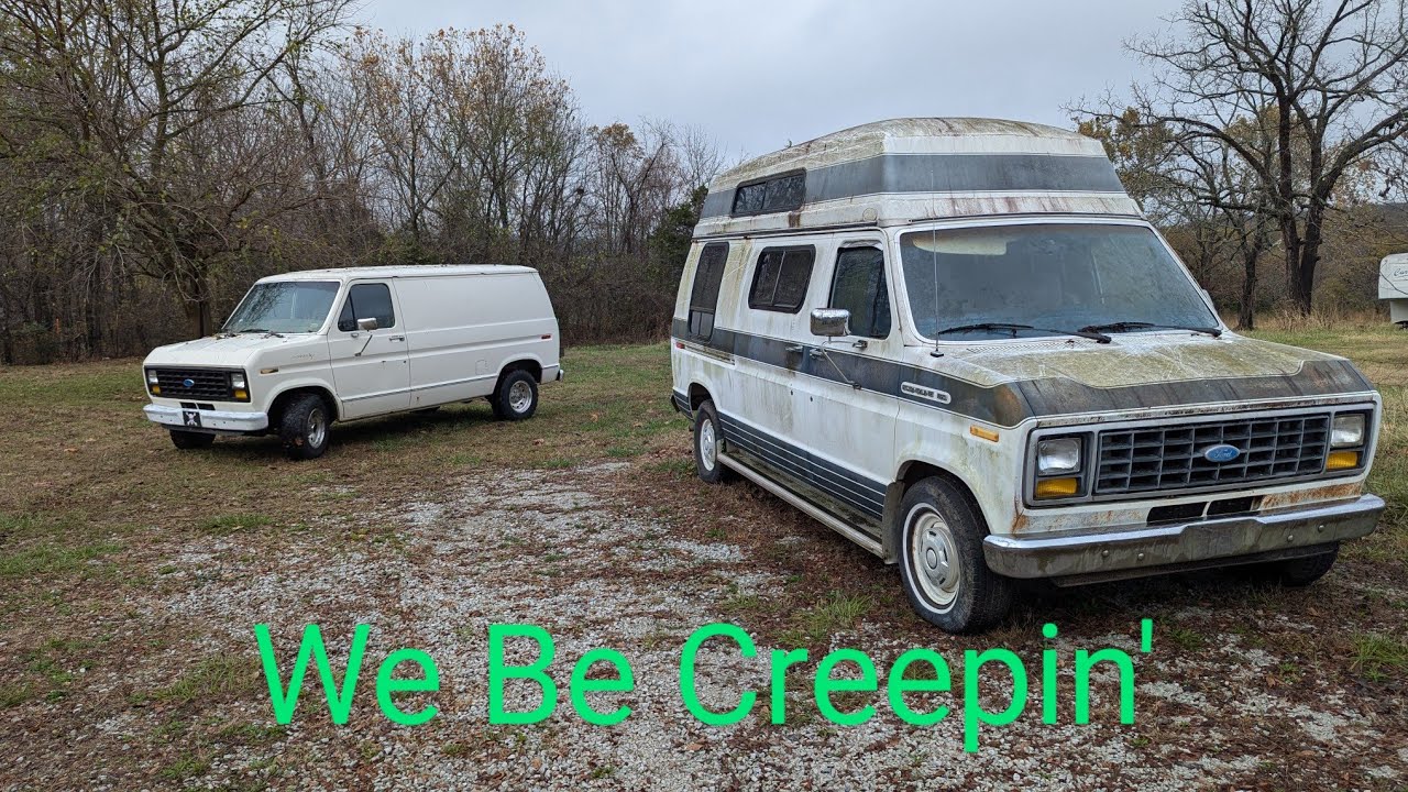 CREEPER VANS! Let's take a look. @UsefulEntertainment @PoleBarnGarage ...